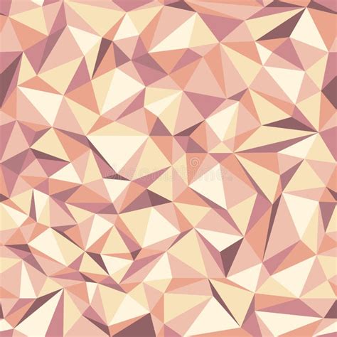 Geometric Low Poly Triangle Seamless Pattern Stock Vector Illustration Of Modern Geometrical