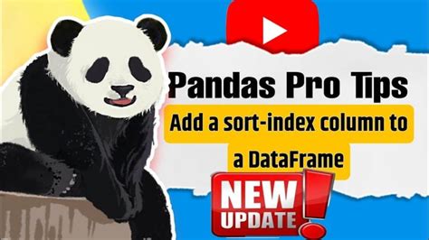 Amir Zabba On Linkedin Pandas Pro Tips Add A Sort Index Column To A