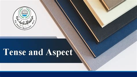 Tense And Aspect Tense And Aspect Prepared By