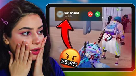 دوست دختر یا پابجی موبایل؟😂 Youtube