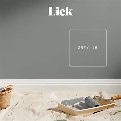 Lick Grey 16 Peel And Stick Tester