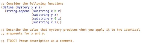 Solved Consider The Following Functiondefine Mystery X