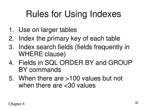 chapter 6 physical database design and performance ppt download