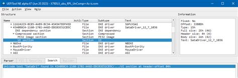 Solved Update Of An Asus Ami Bios Module W O Flash Problem Bios Modding Guides And Problems