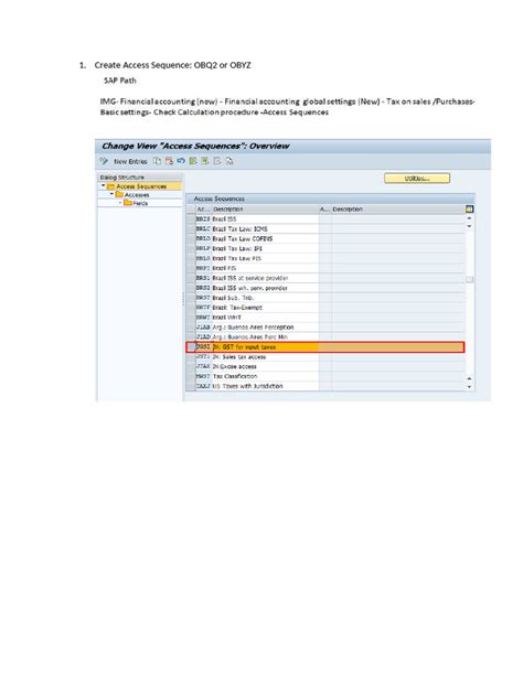 Create Access Sequence 2 Pdf
