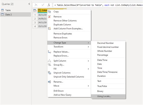 Solved Transform Dates With Different Formats In A Column