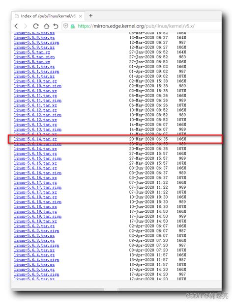 【linux 内核】编译 Linux 内核 ① 下载指定版本的 Linux 内核源码 Linux 内核版本号含义 主版本号 次