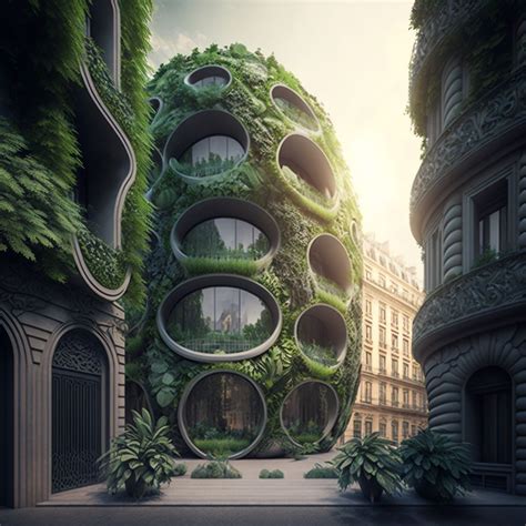 Haussmann 2 0 A Resilient Green And Breathable Paris By Vincent Callebaut Architectures Paris