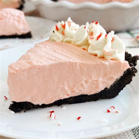 The Easiest Peppermint Pie Candy Cane Pie Meatloaf And Melodrama