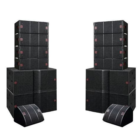 PRO Audio Professional Dual 10 Inch Subwoofer Line Array System 10 Inch Speaker And PRO Audio