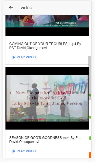 ionic app retrieving youtube videos using cordova youtube video player plugin by ugwumsinachi