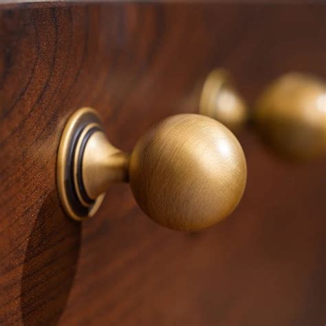 Antique Brass Cabinet Knobs Oval Cabinet Pulls Timeless Cabinet Hardware Solid Brass Door
