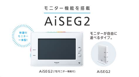 AiSEG2ラインアップ IoT HEMS Panasonic