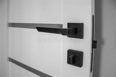Doorknob Door Handle Exterior Door Handle And Security Lock Stock Image Image Of Wooden