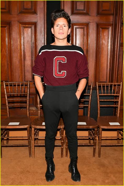 Photo Camila Mendes Rudy Mancuso Make Public Debut Cozy Up At Coach