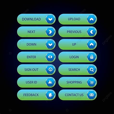 Web Design Buttons Theme Site Upload Wrap Vector Site Upload Wrap Png And Vector With
