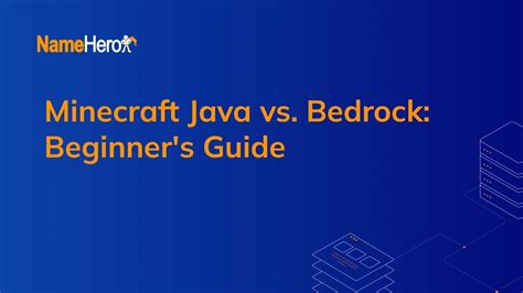 Minecraft Java Vs Bedrock Beginner S Guide
