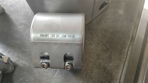 파이프 라인 수리 결합 클램프 Grip 타입 Ss304 물질 Epdm 라인어