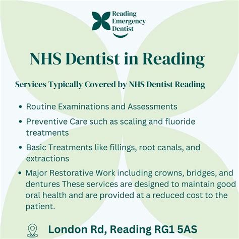 Nhs Dentist Reading Accepting New And Emergency Patients
