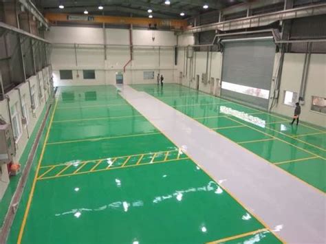 Corporate Building Self Leveling Epoxy Flooring For Indoor Chemical