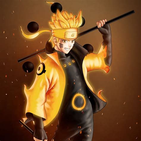 Rikudou Sennin And Naruto