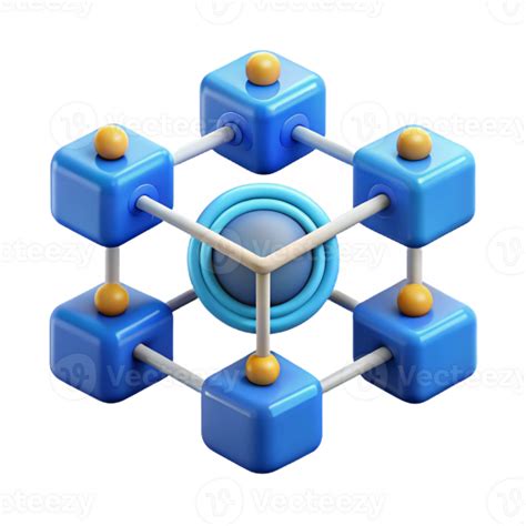 Extraordinary Classic Blockchain Technology Network Diagram Professional 59399530 Png