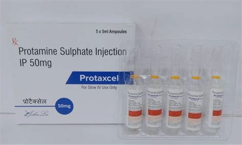 Protamine Sulphate Injection Ip 5x5 Ml Vials At ₹ 5129piece In Surat