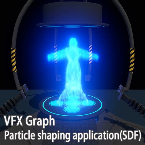 Unity Vfx Graph：particle Shaping Application Sdf By Ericwang Jinxxy