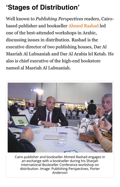 ahmed rashad on linkedin i would like to thank publishing perspectives for there great coverage