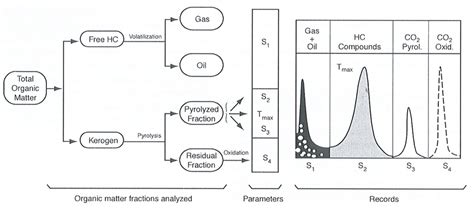20 Scheme Of Rock Eval Pyrolysis Showing The Different Fractions Of Download Scientific
