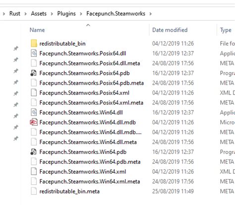 installing for unity facepunch steamworks wiki