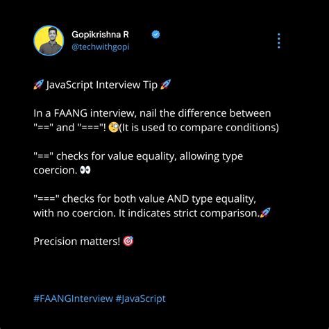 How To Ace Faang Interviews With Javascript Gopikrishna R Posted On The Topic Linkedin