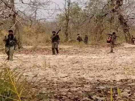 3 Naxalites Killed In Encounter With Security Personnel In Dantewada