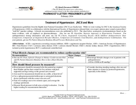 Pdf Jnc 8 Guidelines