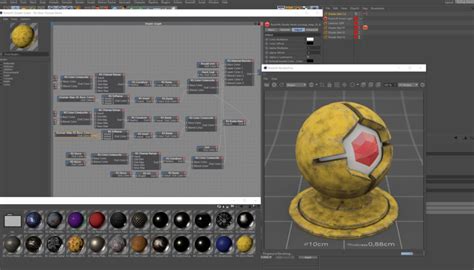 redshift c4d material pack 1 flashback japan inc