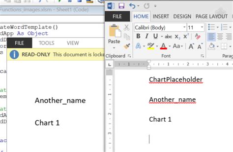 Vba Copy Chart From Excel Sheet To Placeholder In Word Template Stack Overflow