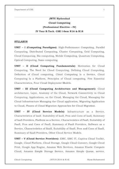 distributed systems computerized notes for computer science