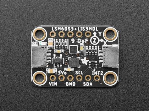 Overview Adafruit Lsm6ds3tr C Lis3mdl Precision 9 Dof Imu Adafruit Learning System