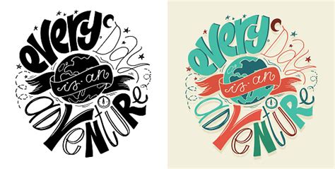 인쇄 및 포스터 디자인을 위한 영감 슬로건 현대 서예 스타일의 손으로 그린 동기 부여 문구 벡터 개념에 대한 스톡 벡터 아트 및