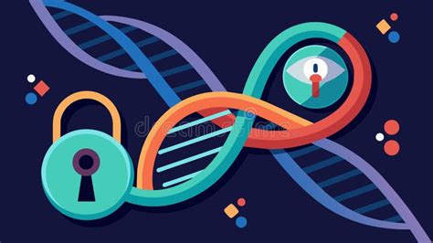 Unseen To The D Eye A Dna Double Helix Carries Within It The Potential For Storing Massive