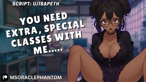 F4m Private Lessons With Your Goth Professor Audio Porn Xxx