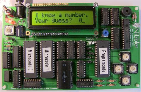 Nibbler Cpu 4 Bit Selbstbau Cpu Mit Ttls