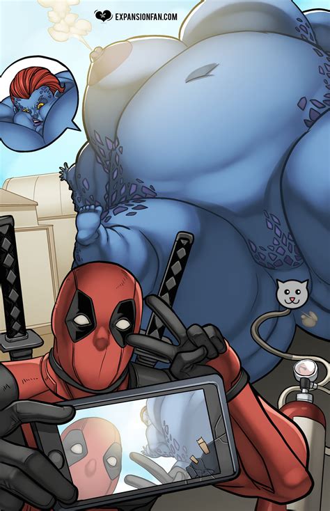 rule 34 deadpool expansion expansion fan comics fat female giantess