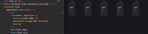 why items of flex is shriking while scrolling but not when i dont use