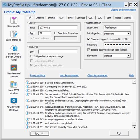 Run Bitvise Ssh Client As A Windows Service With Firedaemon Pro