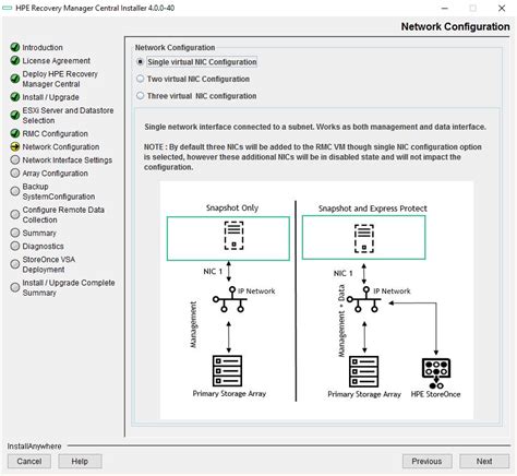 Vmware Snapshots Hpe Recovery Manager Central