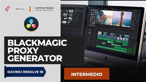 Blackmagic Proxy Generator Davinci Resolve 18 Ita Youtube