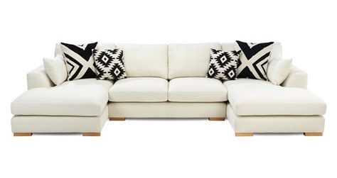 Calix Large Double Ended Chaise Sofa Dfs