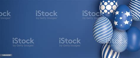 매끄러운 파란색 배경 위에 고전적인 파란색으로 다양한 질감의 부활절 달걀 문자 메시지 공간 복사 부활제에 대한 스톡 사진 및 기타 이미지 Istock