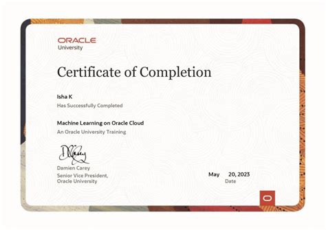 Isha K On Linkedin Oracle Machinelearningonoracle Oracledatabase